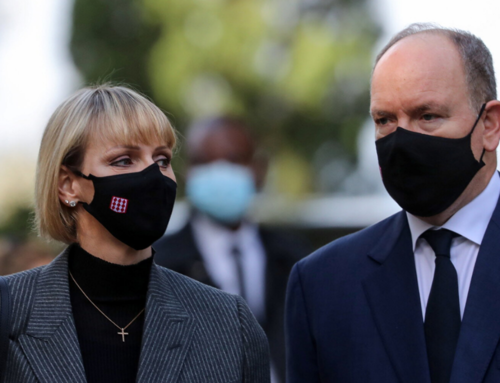 Princess Charlene in Dior (shoes) for Day 1 of Prince Albert's 10th ...