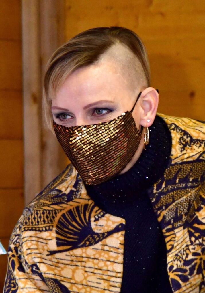 Princess Charlene Spreads Christmas Cheer in 3 Looks - The Royal Couturier