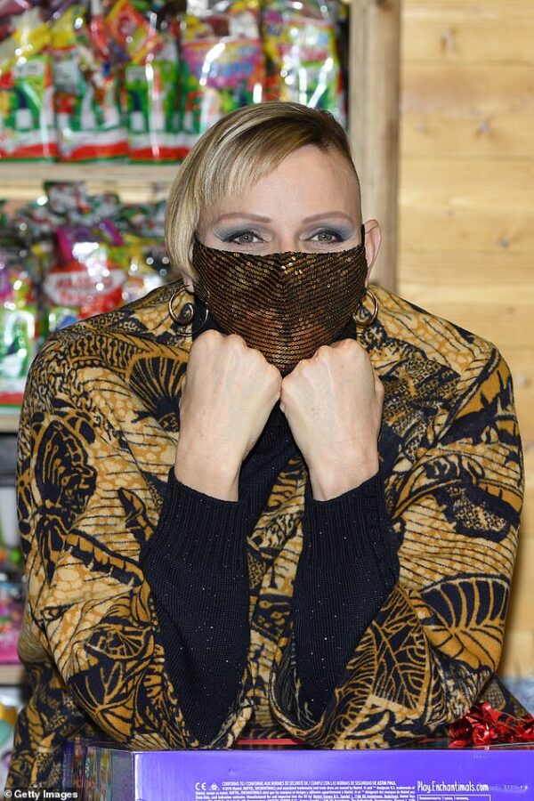 Princess Charlene Spreads Christmas Cheer in 3 Looks - The Royal Couturier